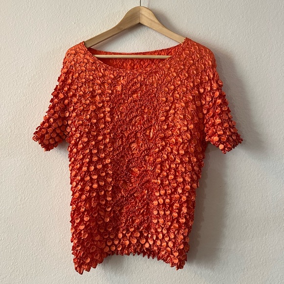 Magic Scarf | Tops | Orange Shirt | Poshmark
